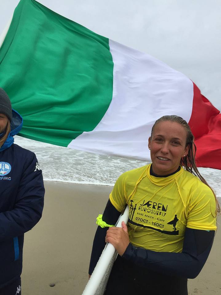 Giada Legati in finale a Eurosurf - Surfcorner.it | italian surfing portal